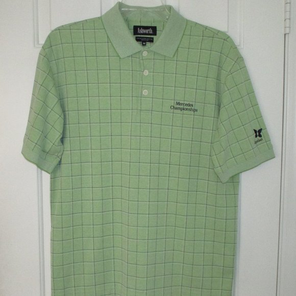 Ashworth | Shirts | Ashworth Mens Ss Kapalua Maui Hawaii Mercedes Golf ...